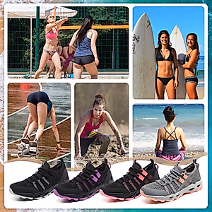 ziitop Water Shoes Women Outdoor Hiking Shoes Quick Drying Beach Aqua Shoes Travel Trekking Walking Climbing Sneakers