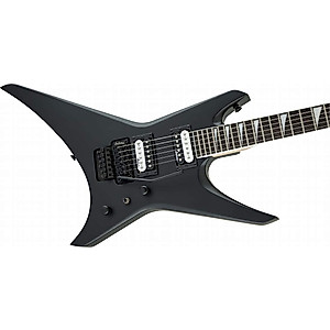 Jackson JS Series Warrior JS32 6-String Electric Guitar with 24 Jumbo Frets and Three-Way Toggle Switch (Right-Handed, Satin Black)