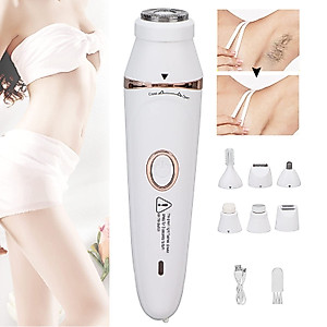 Trimmer Body Hair, Electric USB Portable Charging Exfoliate Whole Body Wash Deep Wet and Dry Use for Women for Underarms