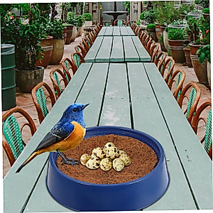 Ipetboom 1 Set Carrier Pigeon Pots Bird Accessories Bird Cage Accessories Braid Accessories Reusable Nesting Pad Pigeon Nests Cages Bird Eggs Mat Convenient Nesting Pad Pigeon Supply Quail