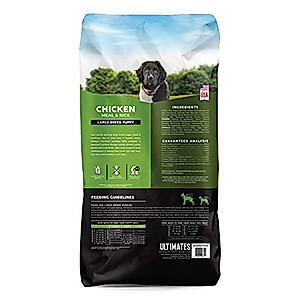 Ultimates Large Breed Puppy Chicken Meal & Rice Dog Food (28 lb. Bag)