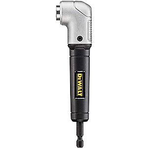 DEWALT Right Angle Attachment, Impact Ready (DWARA120), Black