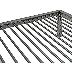 Premium Argentine Grill + Brazier - Iron Argentina Grill - BBQ Parrilla Asado - Sor Pampa Grill (32 x 20 in)