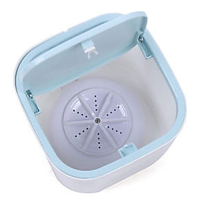 Portable Washing Machine Mini Washer Rotating USB for Travel for Limited Space Such as Dorms, Apartments, Condos, Motor Homes (B-pink)