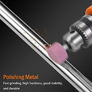 KSEIBI 689050 Grinding Stone Set of 5 Pc Stone Rotary Grinding Bits with 1/4 Inch Shank