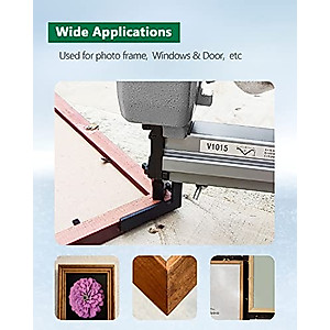meite V1015B Nailer with 10mm Length V-Nails for Picture Frame