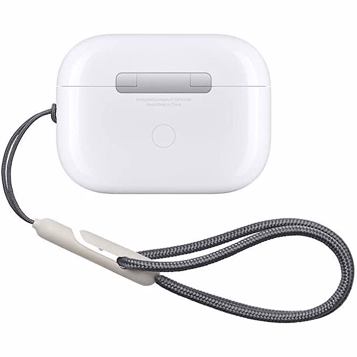 Lanyard Compatible for AirPods Pro 2, New Earbuds Lanyard Wireless Bluetooth Headphones Cover Anti-Drop Rope Lanyard Suitable for AirPods Pro 2 (Gray)