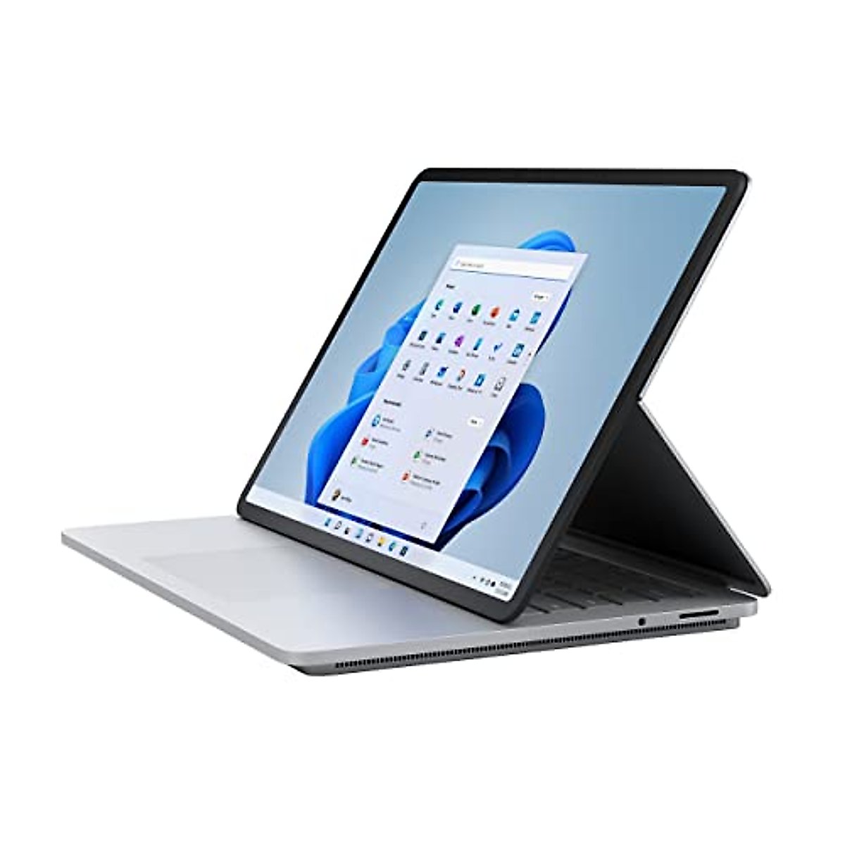 Microsoft Surface Laptop Studio 9X8-00001, Intel Core H35 i5-1130H Processor, 16GB RAM, 512GB SSD, Intel Iris X Graphics, 14.4" Rotating Touchscreen Display, Windows 11 Home, Platinum (Renewed)
