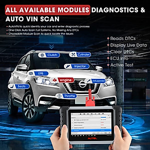 Autel MaxiPRO MP808S PRO Ver. w/All 11 OBD Adapters, 2-Year Update ($700 Valued), 2024 ECU Coding Bidirectional Scanner, Same as MS906BT/ MS906 Pro, Upgrade of DS708 DS808 MP808 30+ Services AutoAuth