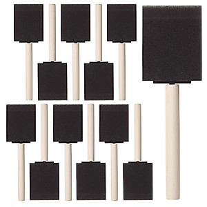 Bates- Foam Paint Brushes, 16 Pack, 2 Inch, Sponge Brushes, Sponge Paint Brush, Foam Brushes, Foam Brushes for Painting, Foam Brushes for Staining, Paint Sponges, Foam Sponge Brush