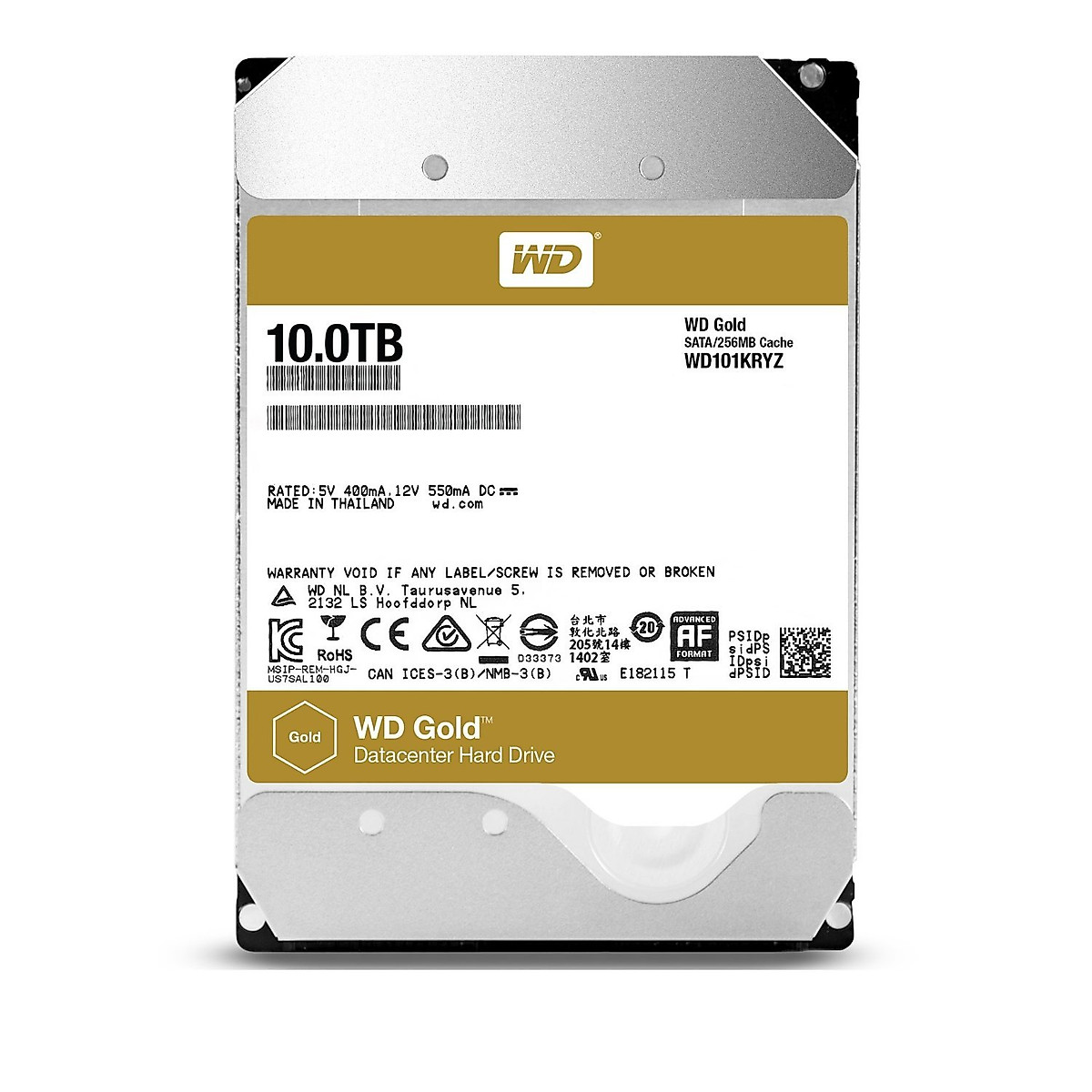 Western Digital WD101KRYZ Hard Disk - Black