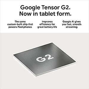 Google Pixel Tablet with Charging Speaker Dock - Android Tablet with 11-Inch Screen, Smart Home Controls, and Long-Lasting Battery - Hazel/Hazel - 128 GB