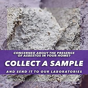 PRO-LAB Asbestos Test Kit - (2 Samples) Emailed Results Within 3 to 5 Business Days - Includes Return Mailer and Expert Consultation. Optional Lab Fee for NVLAP Analysis