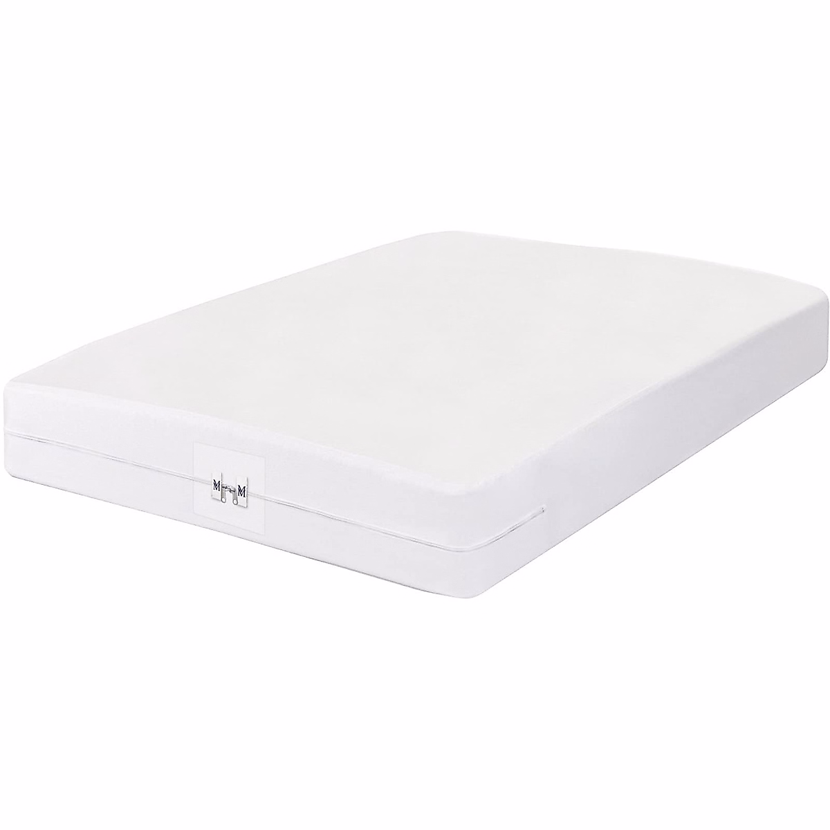 Manchester Mills Protect360 Premium Mattress Encasement and Protector – Twin XL, Microban Product Protection, Knitted Polyester, Waterproof, Bed Bug Prevention, 12" Depth, White