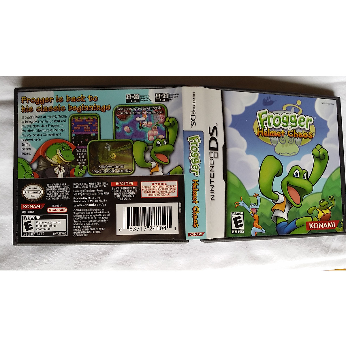 Frogger: Helmet Chaos - Nintendo DS