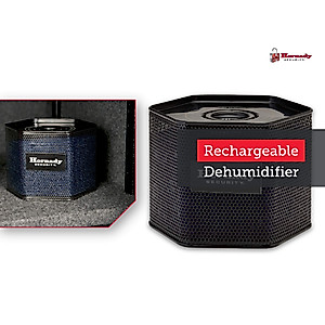 Hornady Reusable Canister Dehumidifier 750G, 95902 - Portable, Easy to Use Moisture Absorbers for Gun Safes & Cabinets - Prevent Moisture Damage for Gun Safe Accessories, Firearms in Your Gun Vault