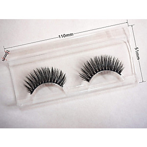 100pcs Transparent Empty Eyelash Lash Trays Holder Good Plastic Packaging Box Eyelash Storage Case Boutique Beauty Salons Rectangle for 25MM