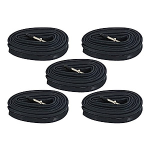 Continental Bicycle Tubes Race 28 700x20-25 SV60 Presta Valve 60mm Bike Tube - Value Bundle 5-in-1 Bicycle Tube 700c