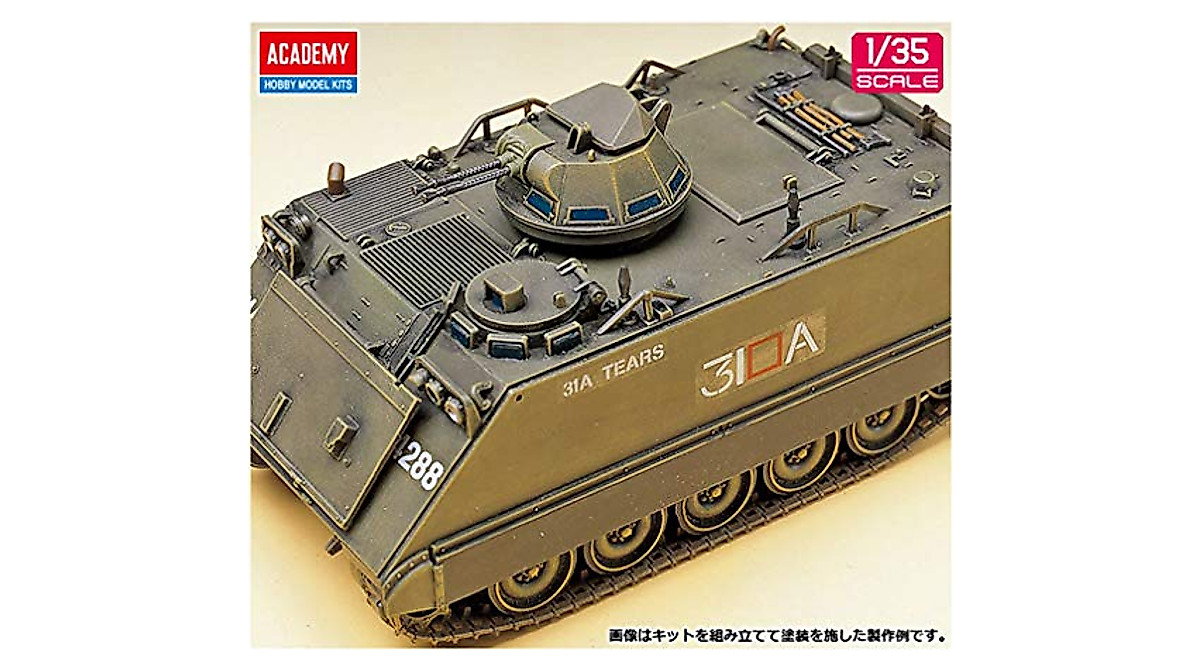Build the Iconic M113A1 APC Vietnam Model Kit 1:35