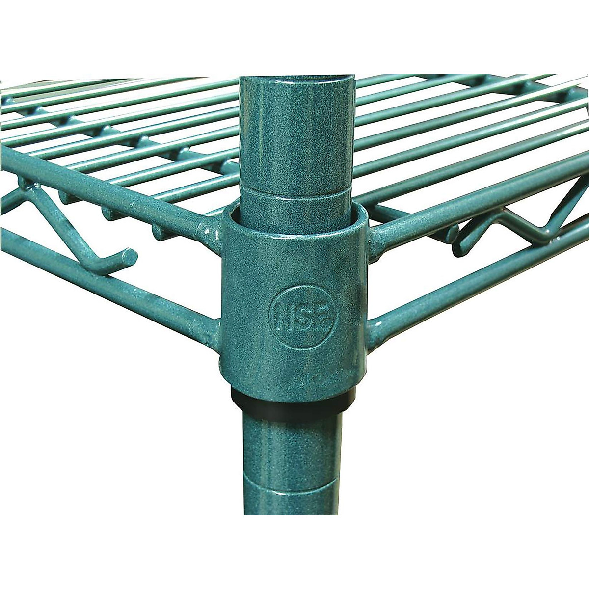 Regal Altair Green Epoxy Wire Shelf |Pack of 2 Shelves| for Storage in Humid Environments | Ideal for Restaurants, Stores, Businesses and Homes (Green Epoxy Wire Shelves, 24''W x 60''L)