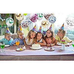 Multicolor Confetti Balloons - 12 Inch Latex Balloons Wedding Birthday Baby Shower Christmas Party Supplies Decorations 32 Pcs