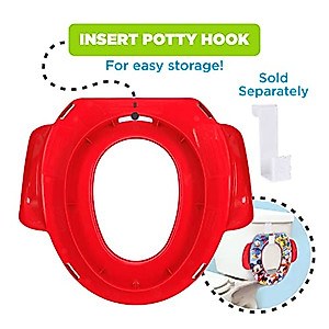 Disney Mickey Mouse "Clubhouse Capers" Potty Seat and Training Seat - Soft Cushion, Baby Potty Training, Safe, Easy to Clean