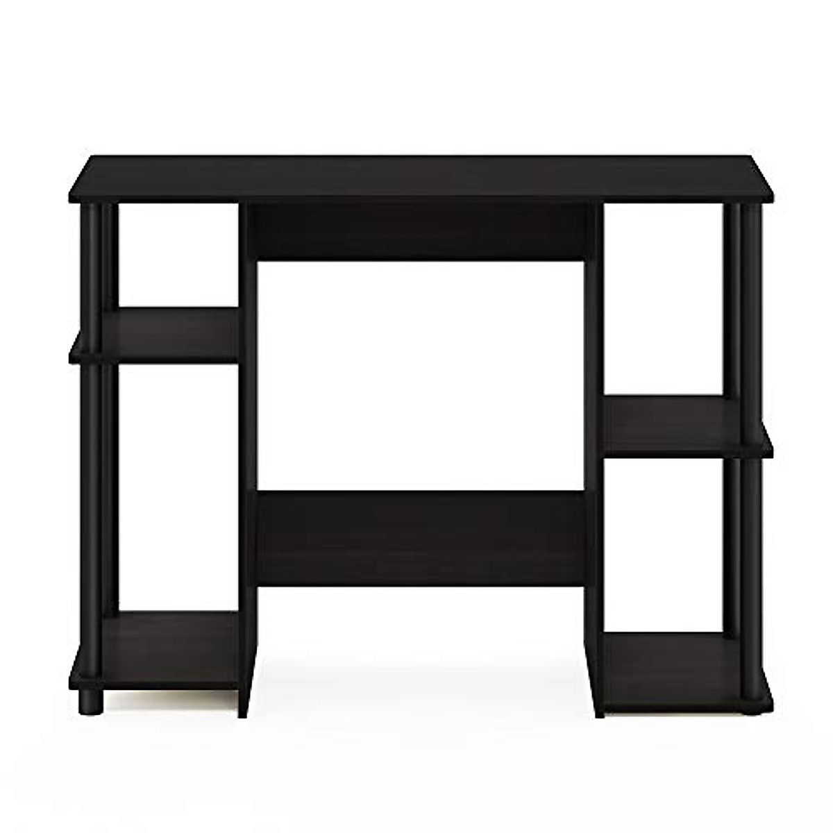 Furinno JAYA Computer Study Desk,Open Storage, Espresso