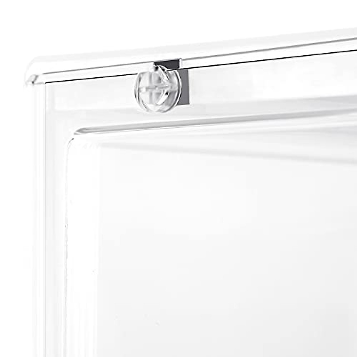 Yunge 6PCS/SET Shoe Storage Boxes Shoe Organizer With Magnetic Door Transparent