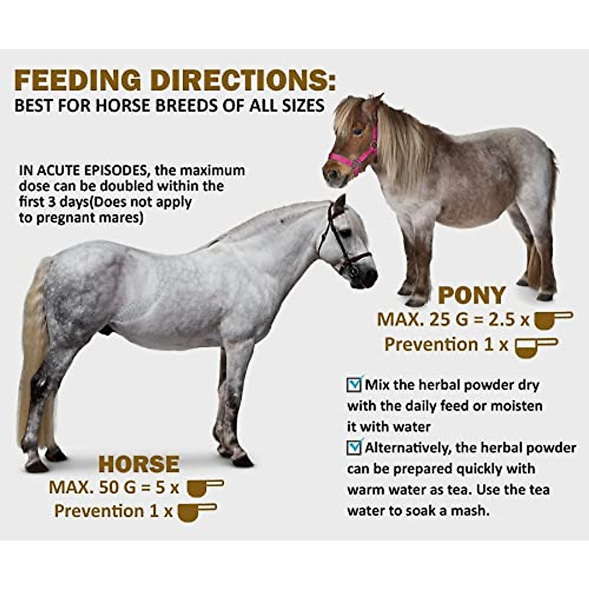 V-POINT - Laminitis Ease - Supports and Prevents Acute Laminitis Attacks, 100% Natural Herbal Powder for Horses (1.0 lb)