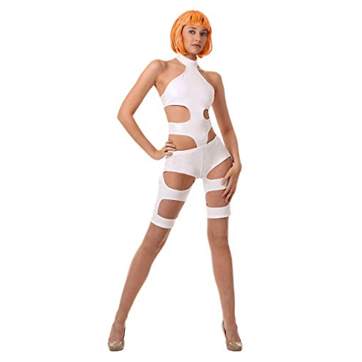 5th Element Leeloo Thermal Bandages Costume For Women | Halloween & Cosplay Outfit X-Small