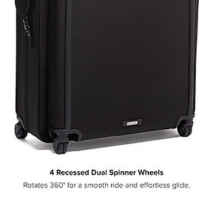 TUMI - Alpha Extended Trip 4-Wheeled Garment Bag with TSA Lock - Stores Suits, Coats, Dresses, and Shoes - Black