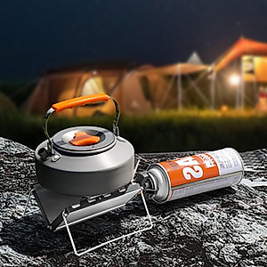 Portable Cassette Stove, Folding Camping Stove, Outdoor Camping Burner, Collapsible Camp Cooking Stove, 2600W Foldable Stainless Steel Camp Stove Camp Stove