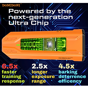 2024 Dog Bark Deterrent Device - Anti-Bark Devices for Dogs, No More Barks Dog Training Tool (Cali Orange)