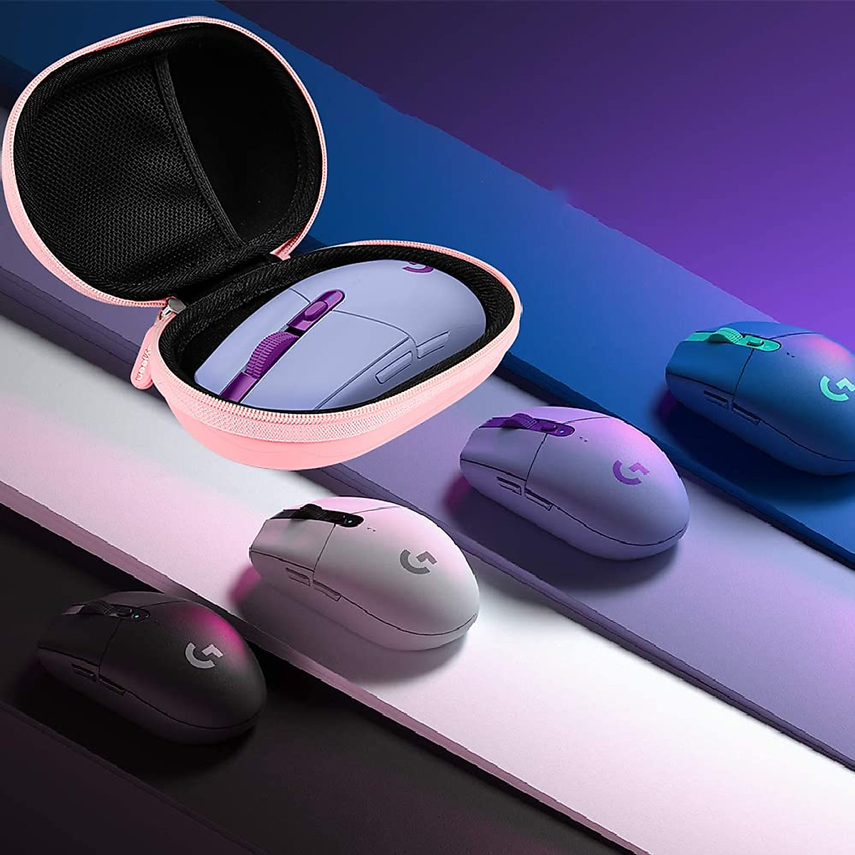 Leayjeen Wireless Gaming Mouse Case Compatible with Logitech G/OKIMO/Razer/UHURU Mobile Superlight Wireless Bluetooth Computer Gaming Mouse(Case Only)