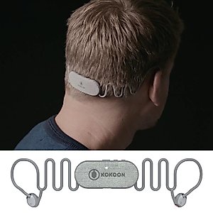 Kokoon Earbuds for Sleep Nightbuds - in-Ear Headphones - Sleep Aid for Adults - Ear Plugs for Sleep - Noise Masking - Bluetooth - Gray
