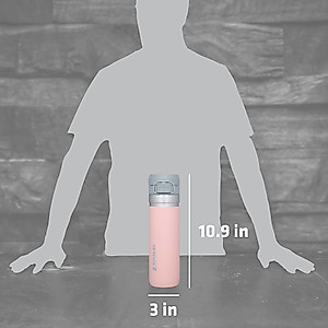 Stanley GO The Quick Flip GO Bottle 24OZ Blush