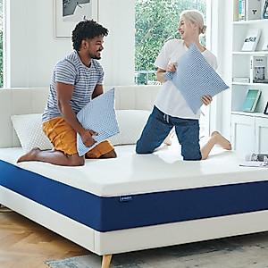 Molblly Queen Mattress, 14 inch Gel Memory Foam Mattress - Bed Mattress in a Box, Multi-Layered Foam, Comfort and Relieve Pressure