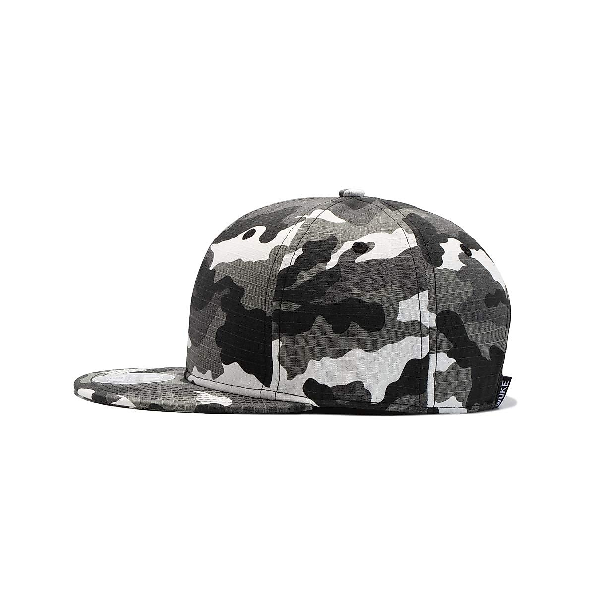 Gogobear Unisex USA Army Camouflage Flat Brim Snapback Hats Water-Resistant Baseball Cap with Adjustable