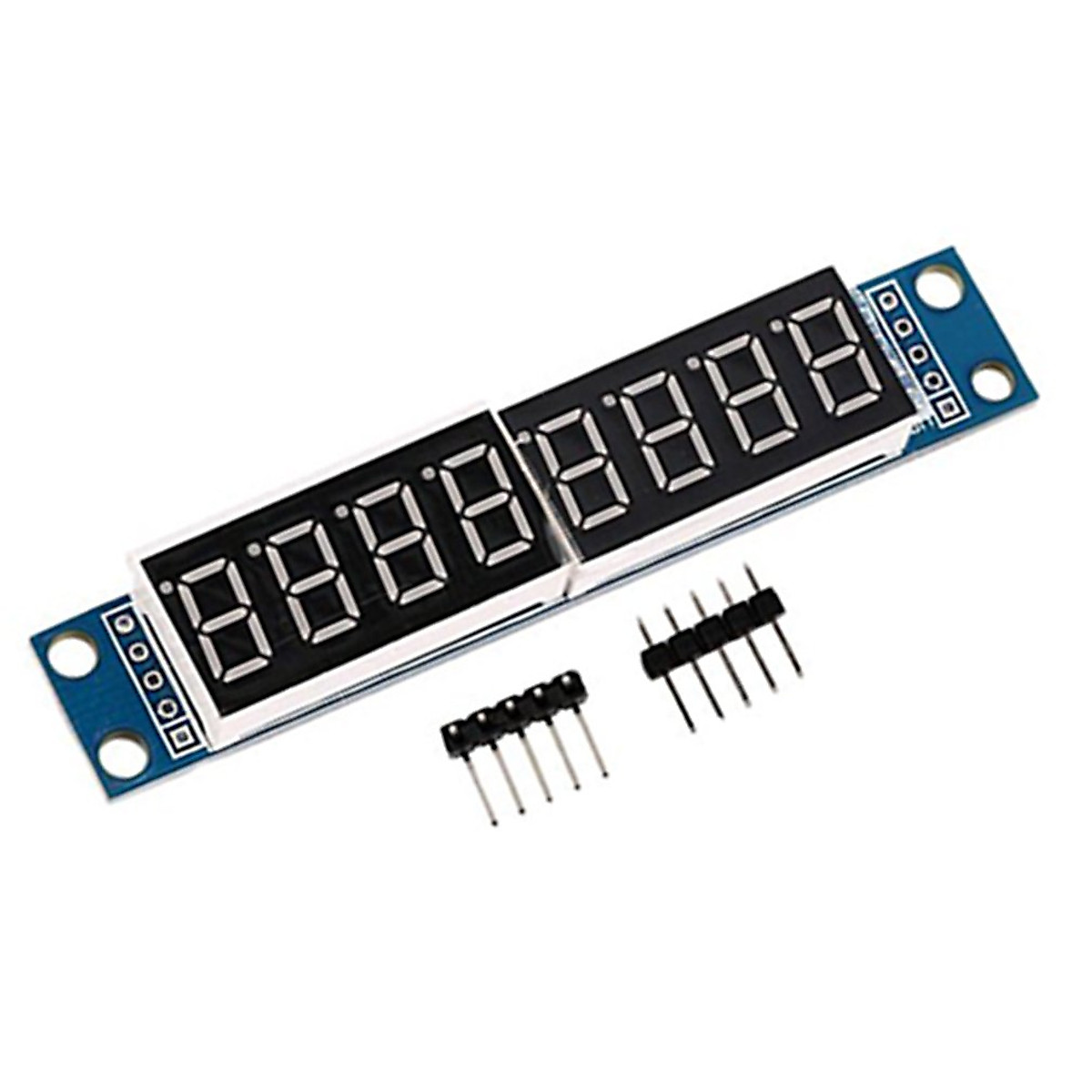 HiLetgo 2pcs MAX7219 8-Digital Segment Digital LED Display Tube for Arduino 51/AVR/STM32