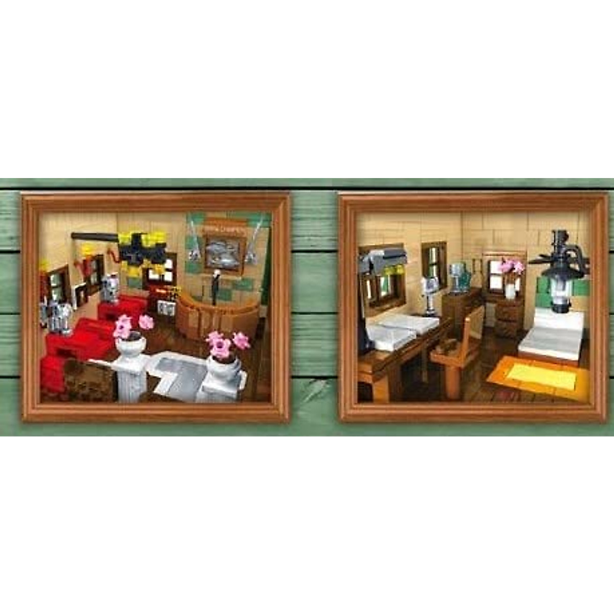 General Jim's Realistic Detailed Harbortown Fishing Club Shop Classical Architectural Styled City Modular Building Blocks Toy Bricks Building Model Set for Adults and Teens