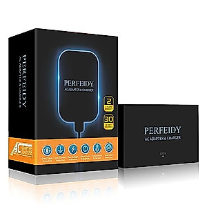 UL Listed Power Cord for Sun Joe MJ401C MJ401C-XR MJ401C-CHRG Lawn Mower Replacement Charger AC Adapter for SunJoe MJ401C-XR-SJB 6.0Ft Long DC Supply PERFEIDY