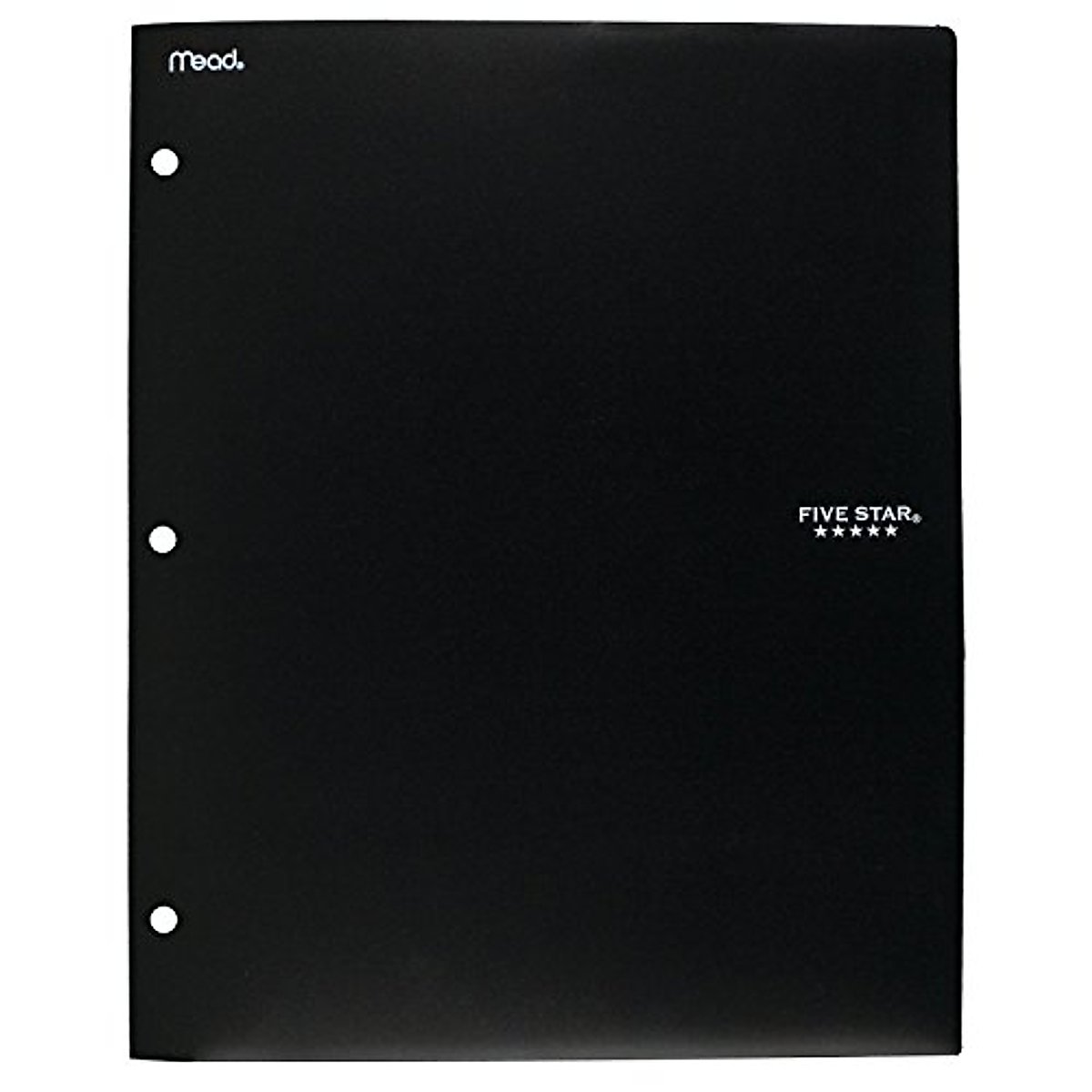 Five Star 2 Pocket Folder, Stay-Put Folder, Plastic, Folders with Pockets, Color Selected for You, 1 Count (33210)