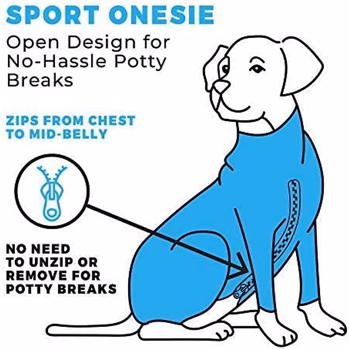 Dog Recovery Suit Abdominal Wound After Surgery Wear, Dog Anti-Licking Elastic Tights Bodysuit, Preventing Full Body for Shedding, Allergy, Wound Protection, E Collar Alternative