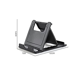 ICOBES Mobile Phone Stand Table Adjustable Phone Holder Bracket Desktop Stand for Folding Mobile Phone Stand (Color : Yellow)