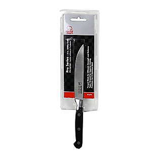Chef Craft Pro Series Utility Knife, 5 inch blade 8 inches in length, Stainless Steel/Black