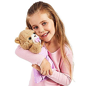 Little Live Pets Cozy Dozy Cubbles The Bear - Over 25 Sounds and Reactions | Bedtime Buddies, Blanket and Pacifier Included | Stuffed Animal, Best Nap Time, Interactive Teddy Bear, 14.9 Ounces
