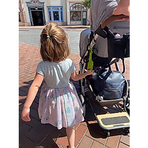 Tagalong Cocomelon Stroller Accessory for Child Safety | Toddler Must Have to Keep Kids Close | Toddler Travel Accessory - Links to Strollers, Backpacks, Shopping Carts - Disney Trip Essential