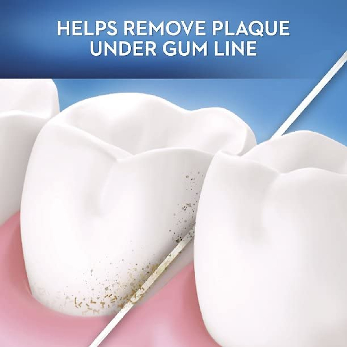 Oral-B Super Floss Mint Dental Floss for Braces Bridges - 50 Strips (2-Pack)