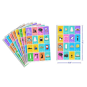 Juego de Lotería para Despedida de Soltera. Bingo for Bridal Shower. (16)