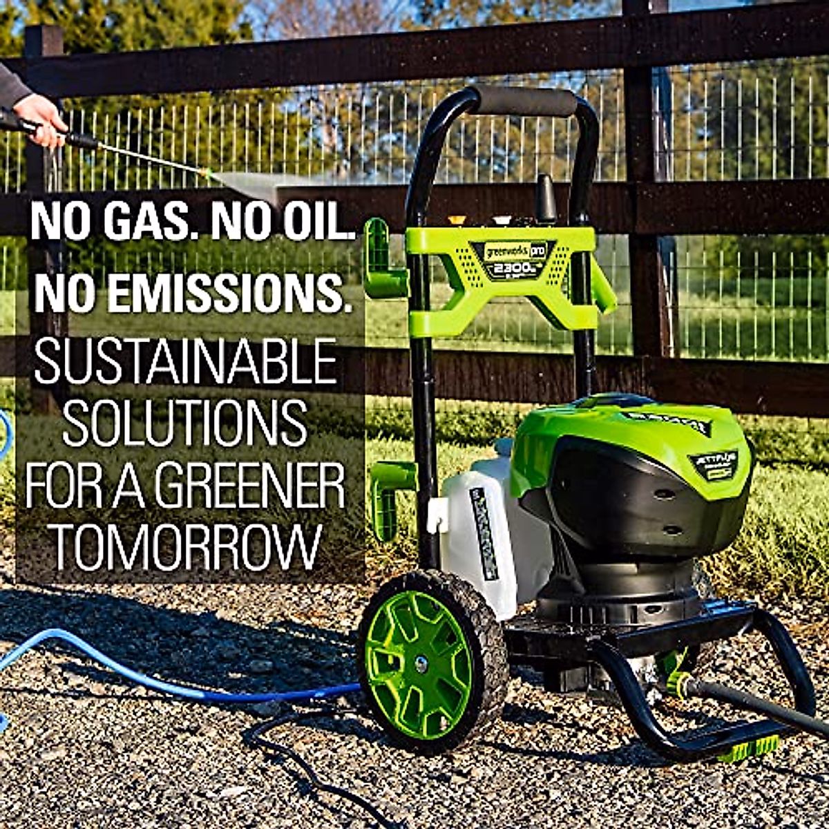 Greenworks PRO 2300 PSI TruBrushless (2.3 GPM) Electric Pressure Washer (PWMA Certified)